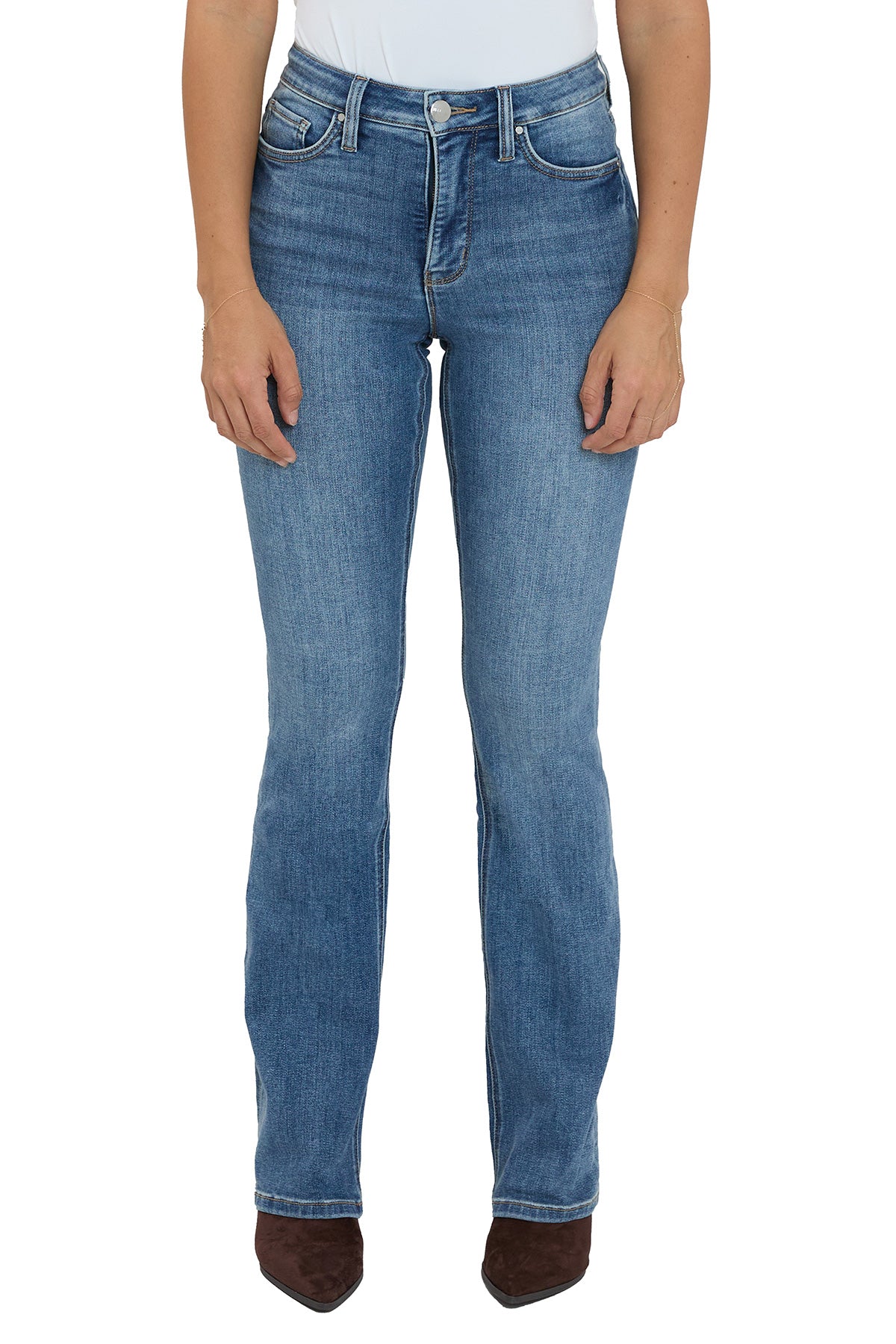 Mia High Rise Essential Slimmers Bootcut Jeans - Inseam Program - 35M ...